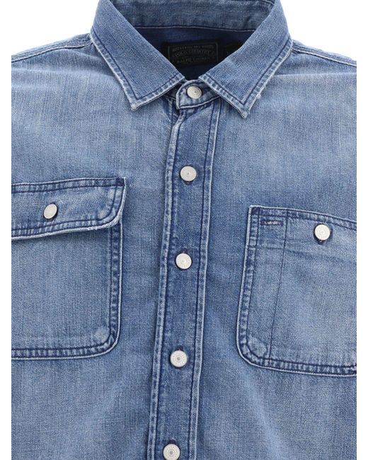 Polo Ralph Lauren Polo Country Shirt in Blue for Men | Lyst