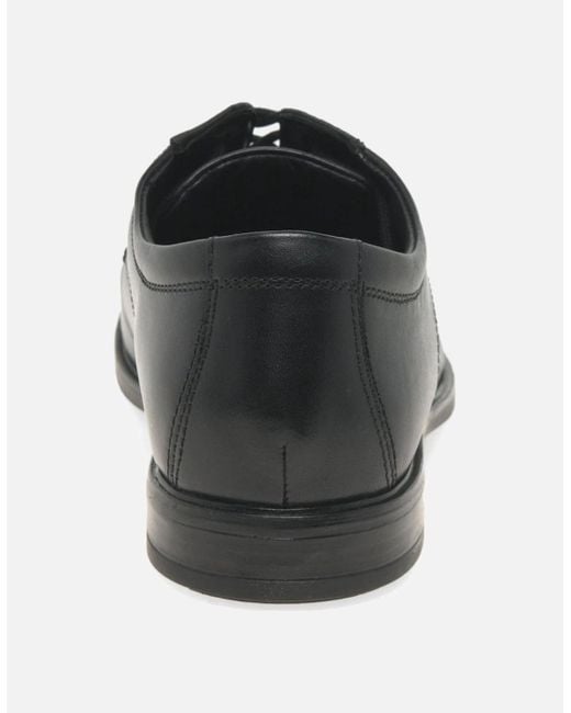 Clarks Howard Cap Formal Lace Up Shoes in Black for Men | Lyst UK