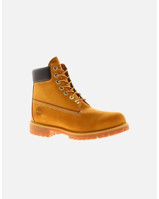Timberland Premium 6 Inch Boots Uk Size in Orange for Men | Lyst UK