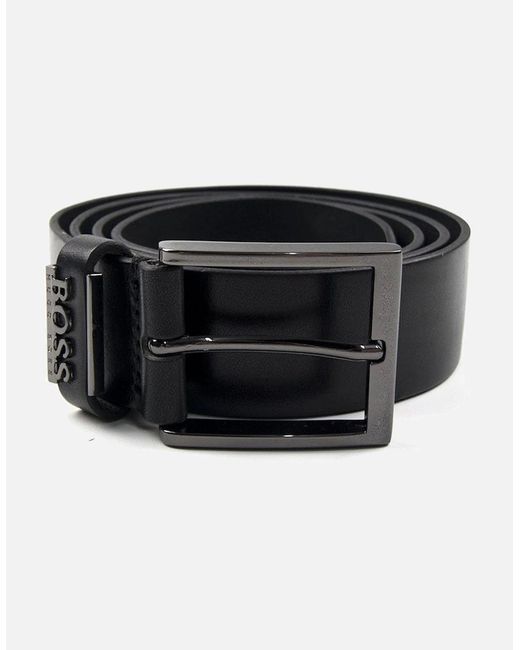 BOSS Senol Belt in Black for Men | Lyst UK