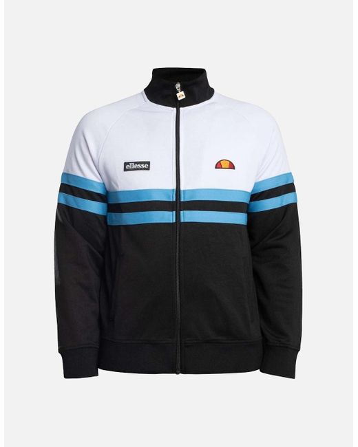 Ellesse Rimini Track Top Jacket in Black for Men | Lyst UK
