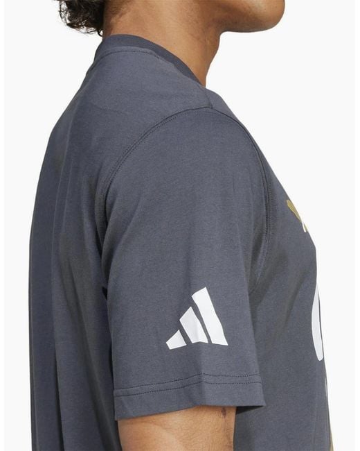 adidas Jude Bellingham T-Shirt in Blue for Men | Lyst UK