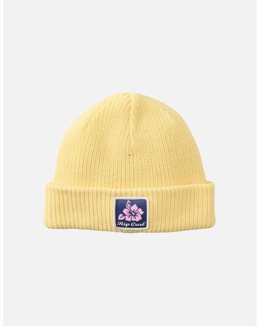 Rip Curl Rip Curl Mixed Reg Beanie in Yellow | Lyst UK