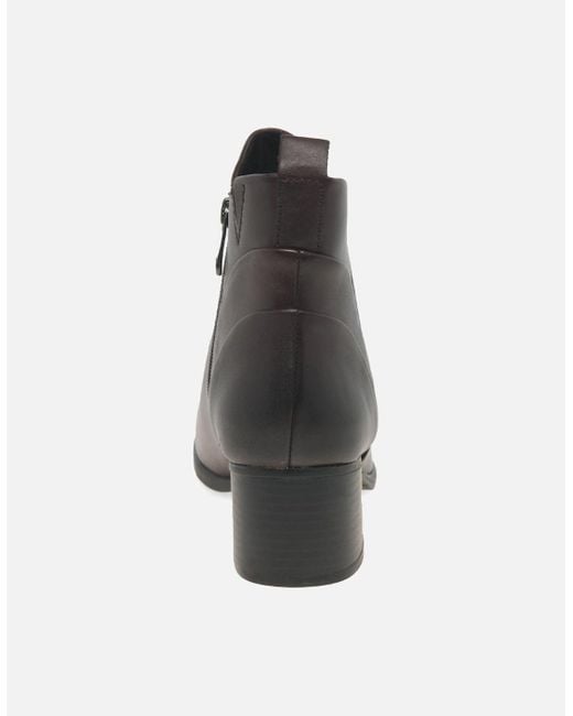Marco Tozzi Luna Ankle Boots in Brown | Lyst UK