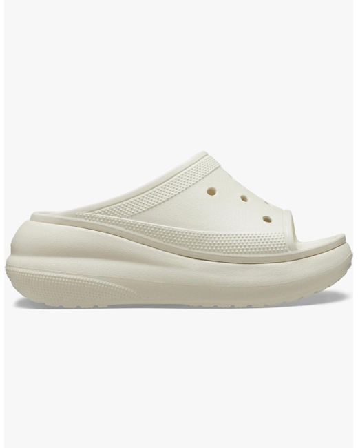 Crocs™ 208731-2Y2 Crush Slide Bone Clogs Bone in White | Lyst UK