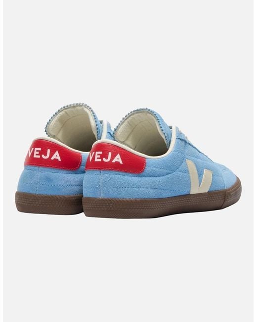 Veja Panenka Suede Trainer Aqua/Pierre/Bark in Blue for Men | Lyst UK