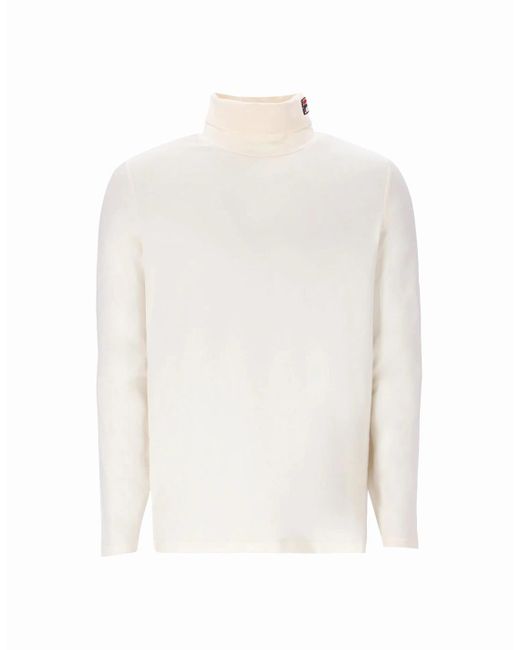 Fila 19Th Classic Roll Neck T-Shirt Gardenia in White for Men | Lyst UK