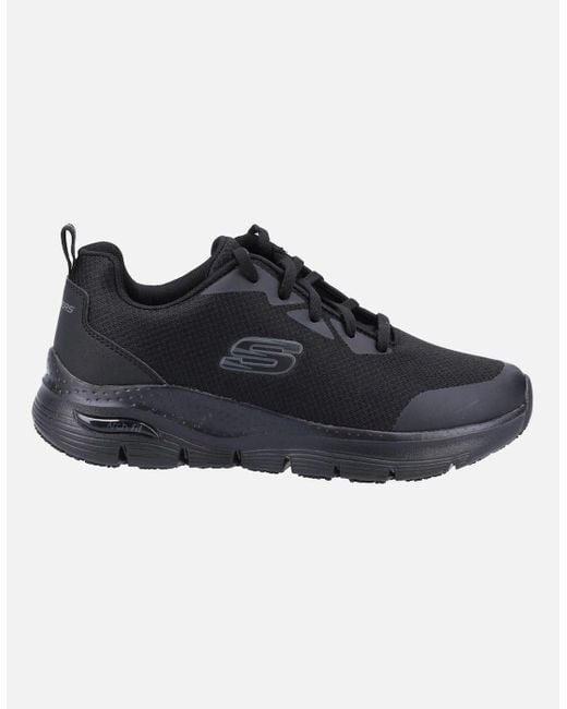 Skechers Work Arch Fit Sr Trainers in Blue | Lyst UK