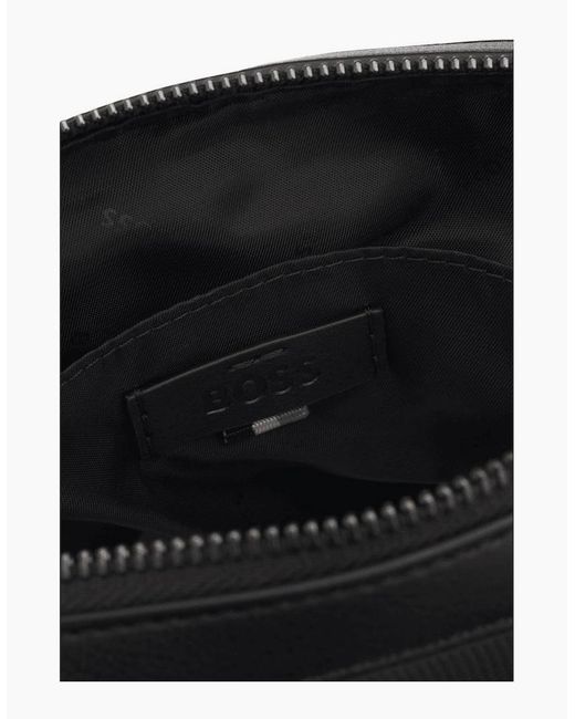 BOSS Ray_N_Ns Crossbody Bag in Black for Men | Lyst UK