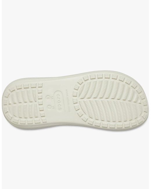 Crocs™ 208731-2Y2 Crush Slide Bone Clogs Bone in White | Lyst UK