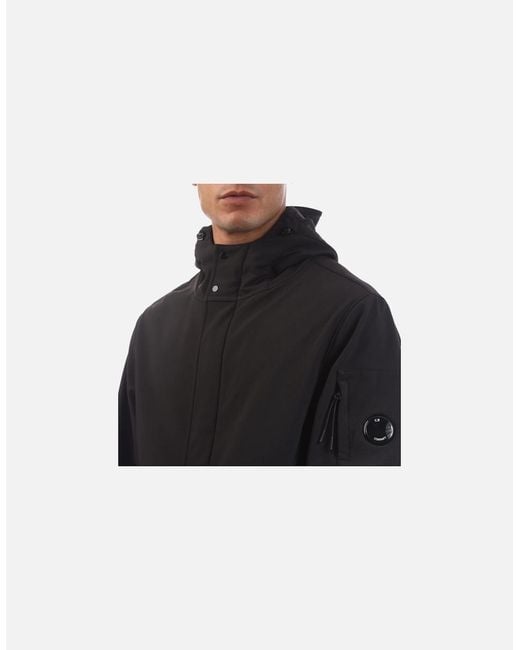 C.P. Company Shell-R Hooded Parka Jacket in Black for Men | Lyst UK