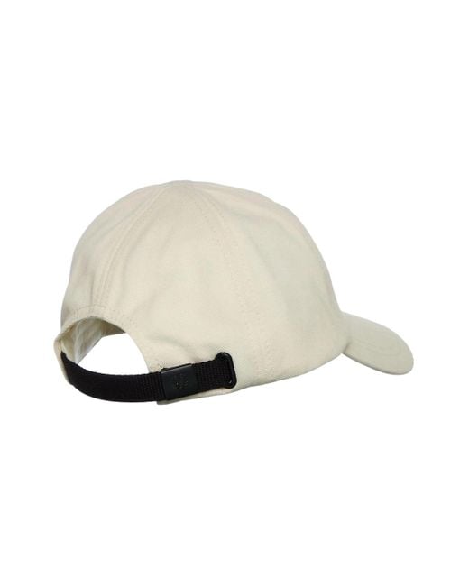 Fred Perry Classic Logo Cream Cap in White for Men | Lyst UK