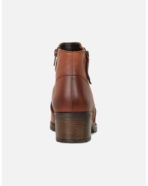 Gabor Jenna Ankle Boots in Brown | Lyst UK