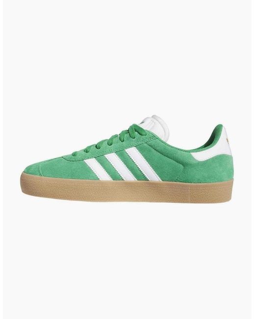 adidas Gazelle Suede Skateboarding Trainers in Green for Men | Lyst UK