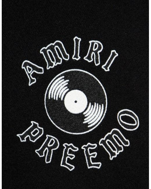 Amiri Premier Record Crew in Black for Men | Lyst UK