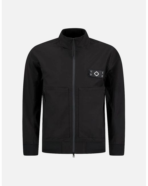 Ma Strum Mas6142 Brigade Softshell Bomber Jacket in Black for Men | Lyst UK