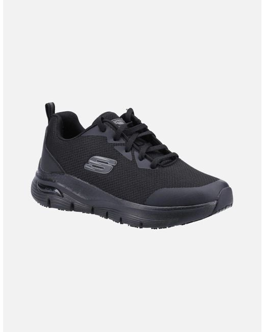 Skechers Work Arch Fit Sr Trainers in Blue | Lyst UK