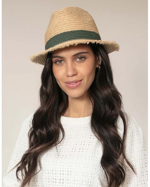 Nooki Design Millie Trilby in Natural | Lyst UK