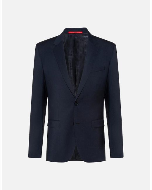 BOSS Aldons Blazer Jacket in Black for Men | Lyst UK