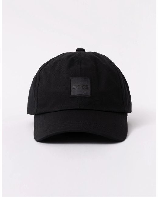 BOSS Boss Derrel Cap in Black for Men | Lyst UK