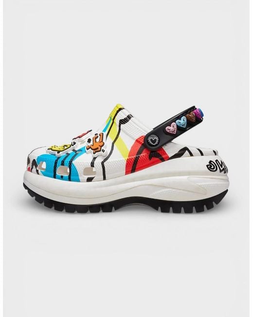 Crocs™ Classic Mega Crush Clog Keith Haring in Blue | Lyst UK