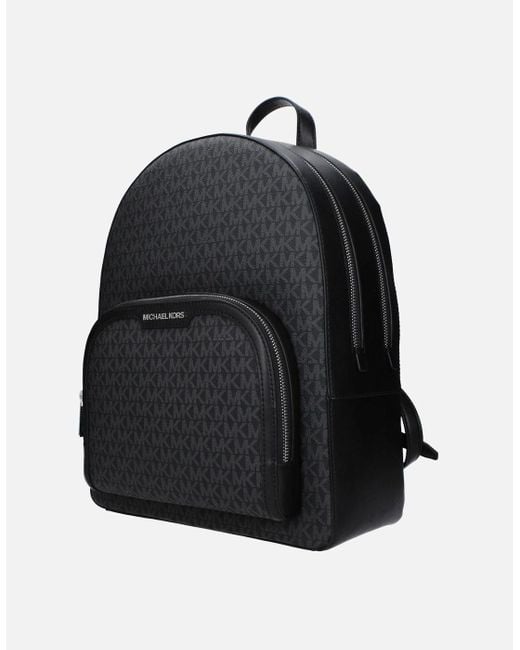 Michael Kors Logo Backpack With Adjustable Straps in Black | Lyst UK