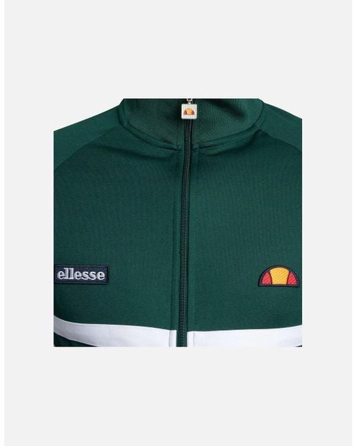 Ellesse Rimini Track Top Jacket Dark in Green for Men | Lyst UK