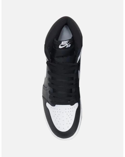 Nike Air Jordan 1 Retro High Og Reverse Panda Trainers in White for Men ...