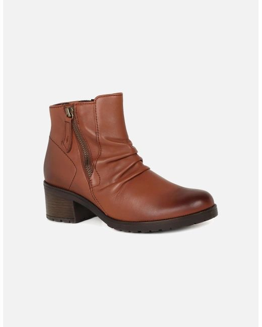 Gabor Jenna Ankle Boots in Brown | Lyst UK