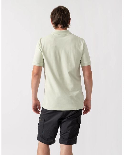 BOSS Boss Passenger Stretch-Cotton Slim-Fit Polo Shirt With Logo Patch ...