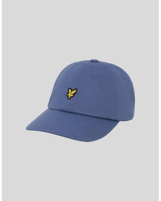 Lyle & Scott Baseball Cap in Blue for Men | Lyst UK