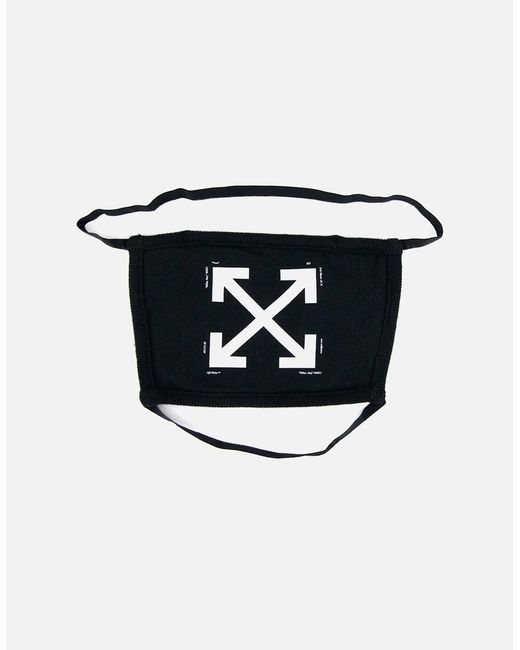 Off-White c/o Virgil Abloh Off Arrow Print Face Covering Mask in Blue ...