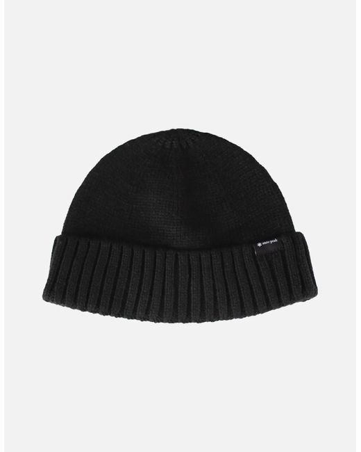 Snow Peak Snow Peak New Standard Knit Cap Knitted Beanie Hat in Black ...
