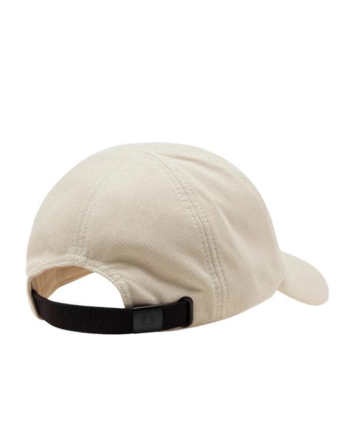 Fred Perry Laurel Wreath Oatmeal Cap in White for Men | Lyst UK