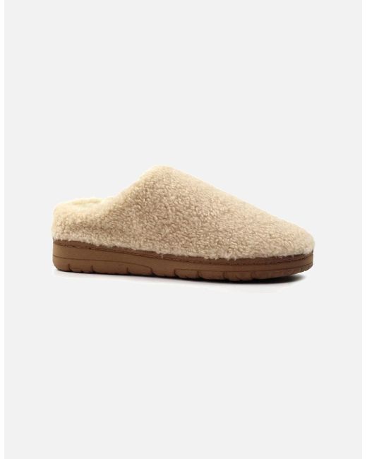 Lunar Burford Boxed Slippers in Natural | Lyst UK