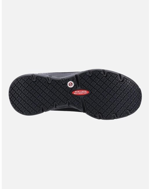 Skechers Work Arch Fit Sr Trainers in Blue | Lyst UK