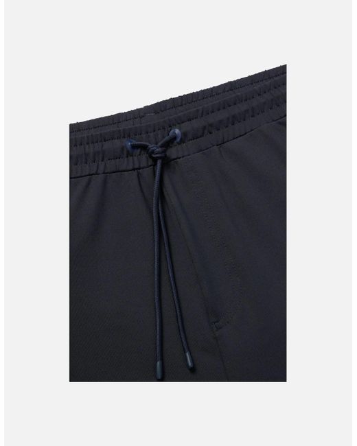 BOSS Dark Hicon Tracksuit Pants With Mesh Inserts in Blue for Men | Lyst UK