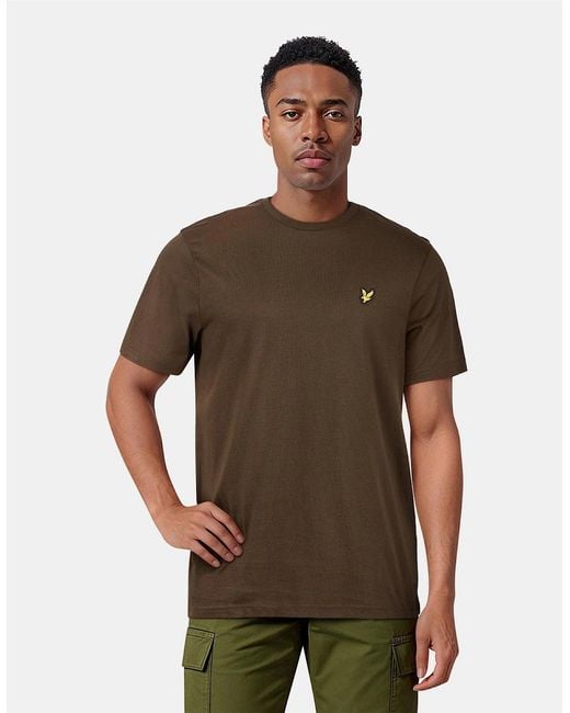 Lyle & Scott Logo T-Shirt in Green for Men | Lyst UK