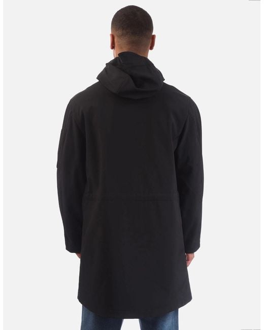C.P. Company Shell-R Hooded Parka Jacket in Black for Men | Lyst UK
