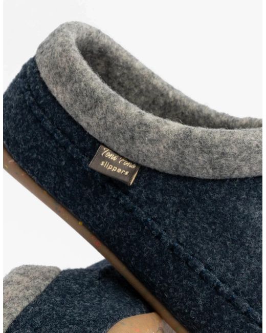 Toni Pons Albons Wedge Mule Slippers in Blue | Lyst UK