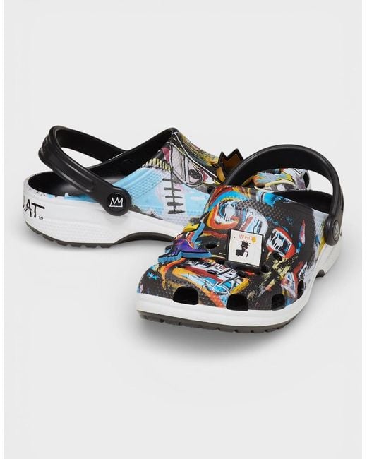 Crocs™ Classic Clog Jean-Michel Basquiat in Blue | Lyst UK