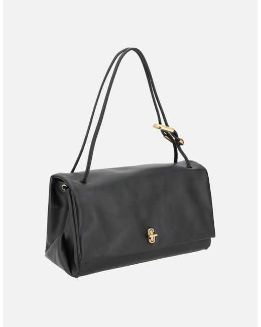 Marc Jacobs Large Dual Shoulder Bag in Black | Lyst UK