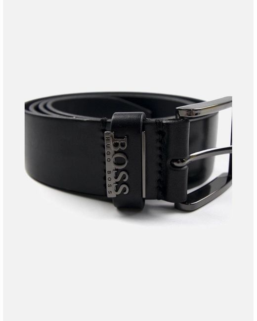 BOSS Senol Belt in Black for Men | Lyst UK