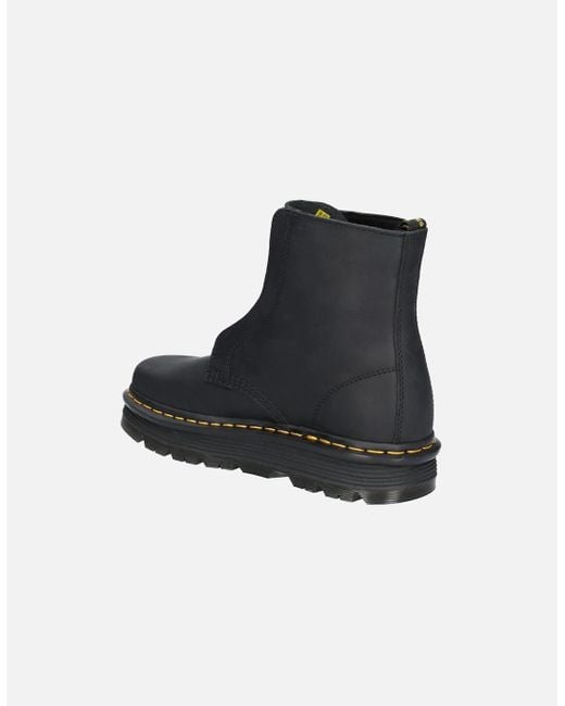 Dr. Martens Dr. Martens Zebzag Laceless in Black | Lyst UK