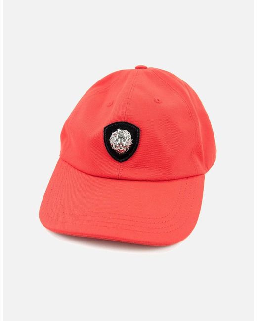 Versus Versace Versus Metal Lion Baseball Cap in Pink for Men | Lyst UK