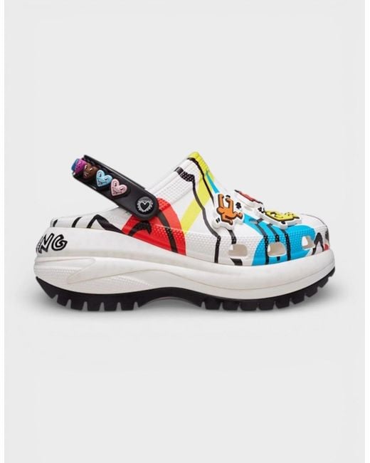Crocs™ Classic Mega Crush Clog Keith Haring in Blue | Lyst UK