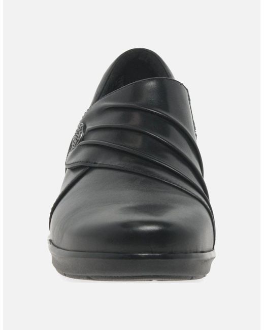 Clarks Hope Roxanne High Cut Shoes in Black | Lyst UK