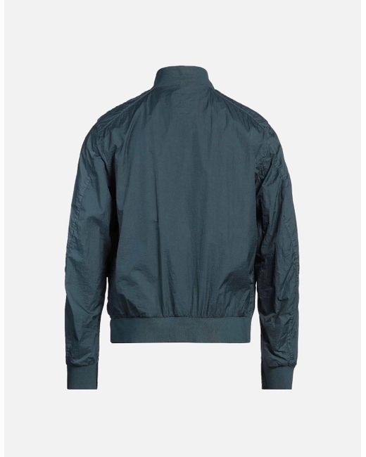 Parajumpers Novak Dark Avio Bomber Jacket in Blue for Men | Lyst UK