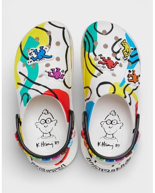 Crocs™ Classic Mega Crush Clog Keith Haring in Blue | Lyst UK