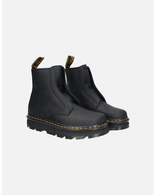 Dr. Martens Dr. Martens Zebzag Laceless in Black | Lyst UK